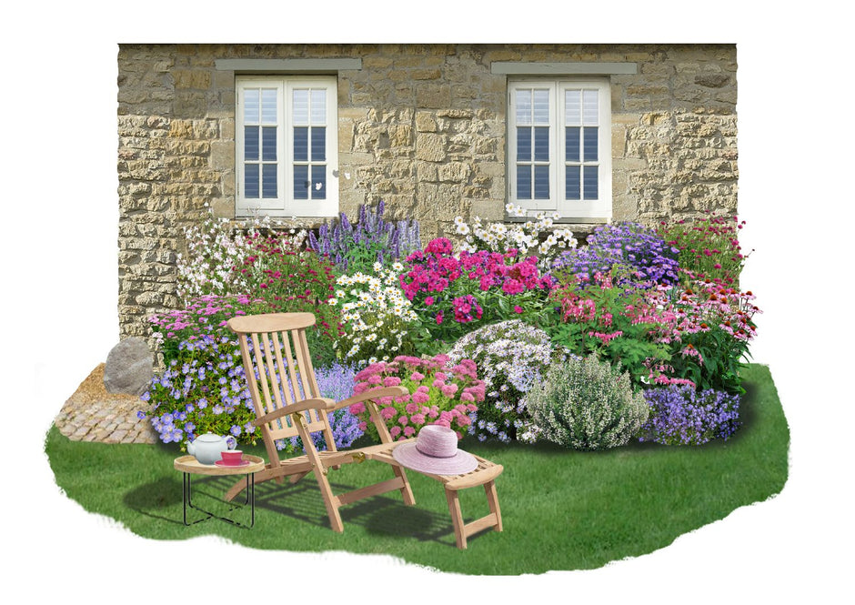 Staudenbeete gestalten – Farbenprächtige Pflanzideen